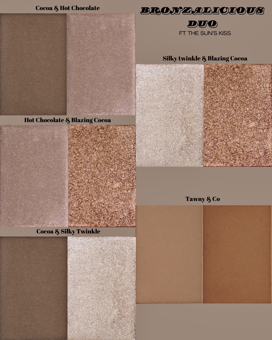 BRONZAlicious DUO FT. The sun’s kiss – ROUGAE